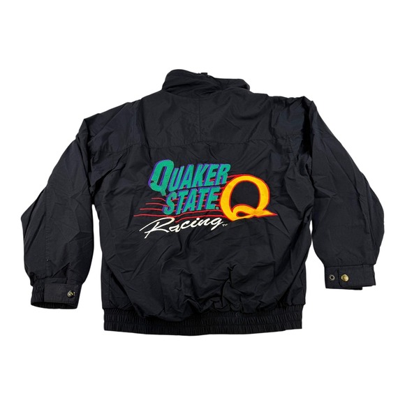Jackets & Coats | Vintage Quaker State Racing Jacket Mens Medium Nascar ...